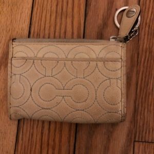 Coach | Accessories | Coach White Patent Leather Key Pouch | Poshmark